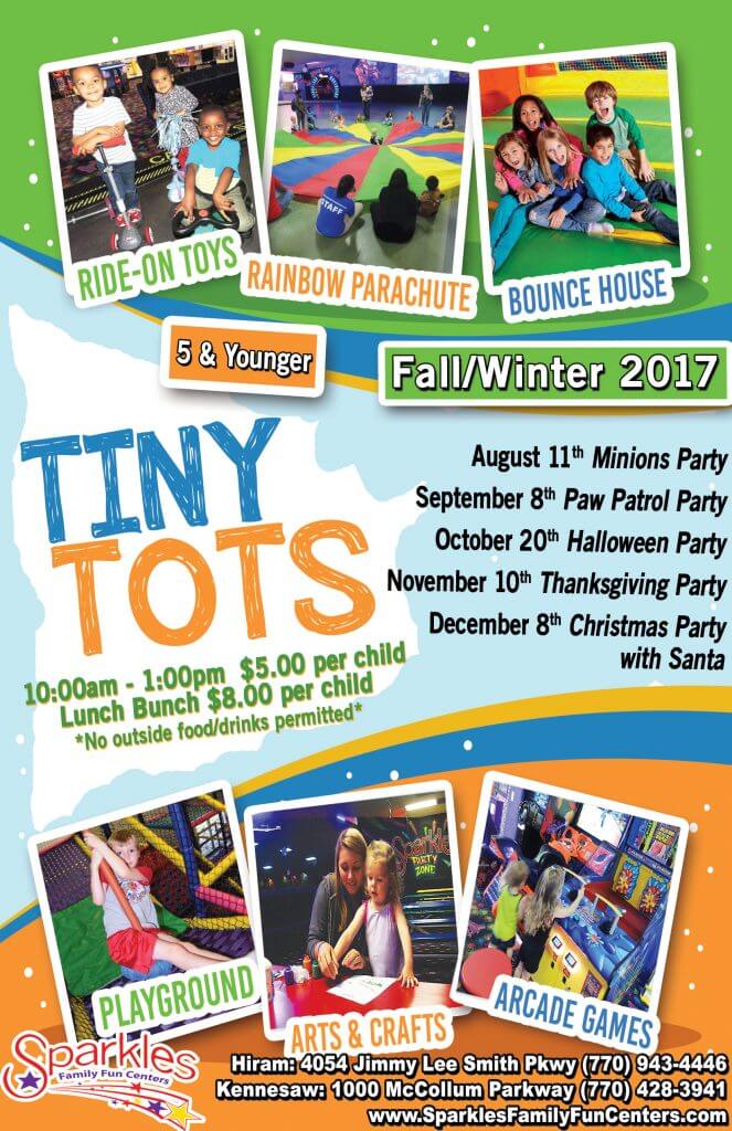 Tiny Tots Birthdays | Fun Parties for Ages 1-5 | Sparkles Kennesaw